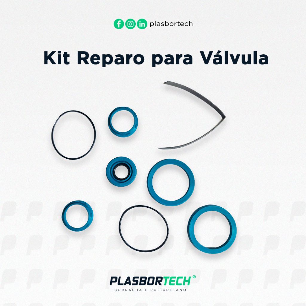 Kit Reparo para Válvula - Plasbortech